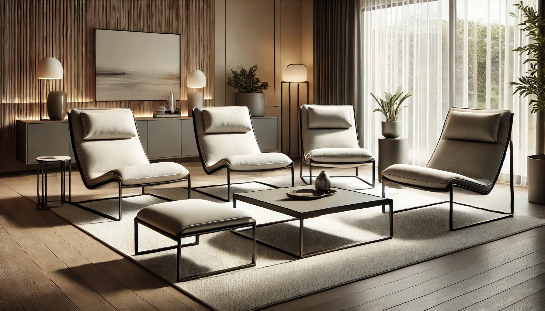 Nowoczesne fotele wypoczynkowe i stoły do salonu – jak stworzyć ...